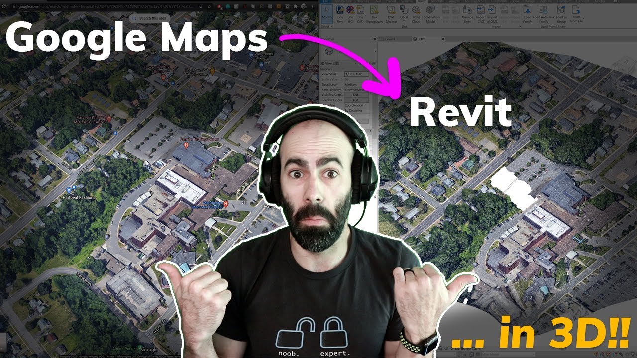 Import Google Maps into Revit Tutorial (in 3D!!) - Revit news Import Google Maps into Revit Tutorial (in 3D!!) - Revit news