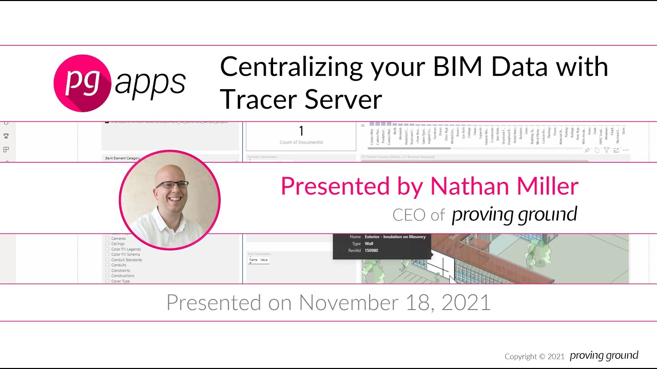 Centralizing your BIM data with Tracer Server - Webinar Recorded Live on November 18, 2021 ...